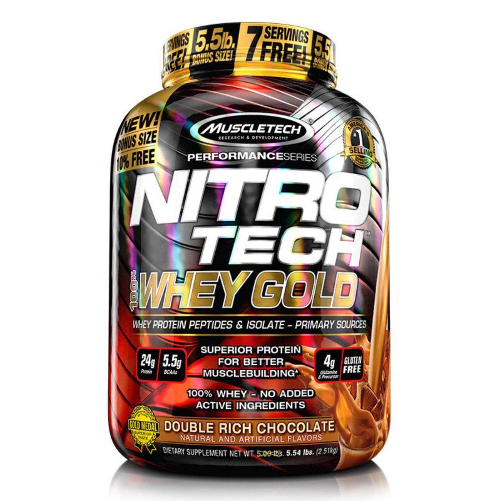 Muscletech NITRO-TECH Isolate gold whey protein正氮乳清蛋白