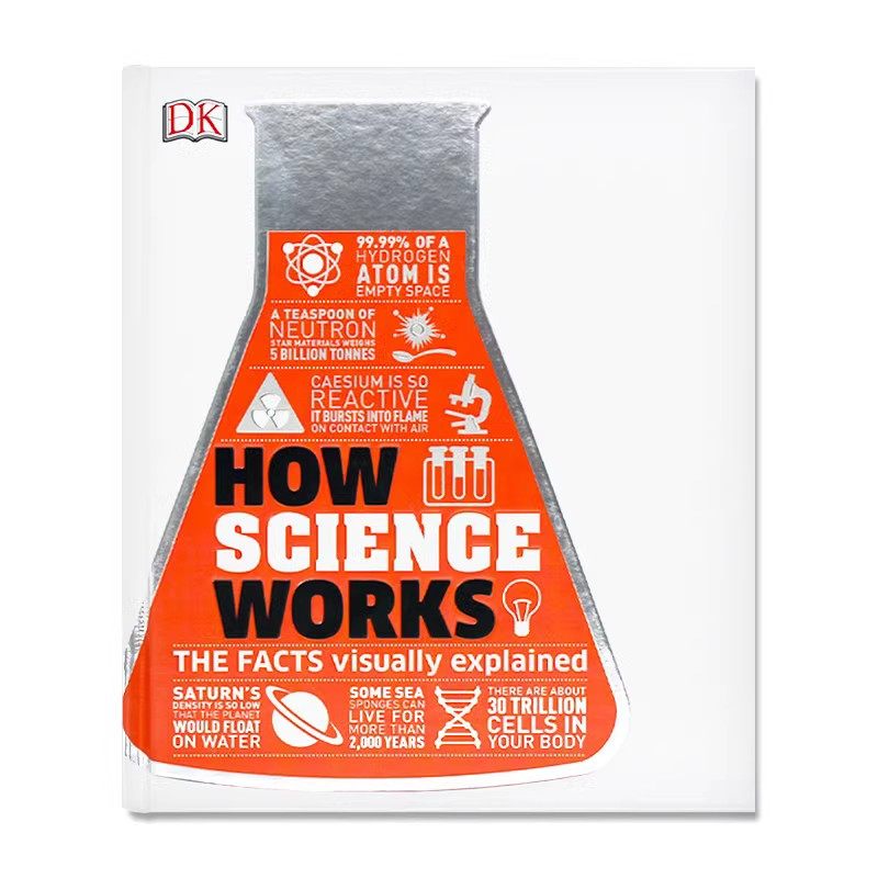 DK经典科普百科书《How Science Works》：科学世界的视觉盛宴-科普读物/自然科学/技术类原版书-淘宝好物网