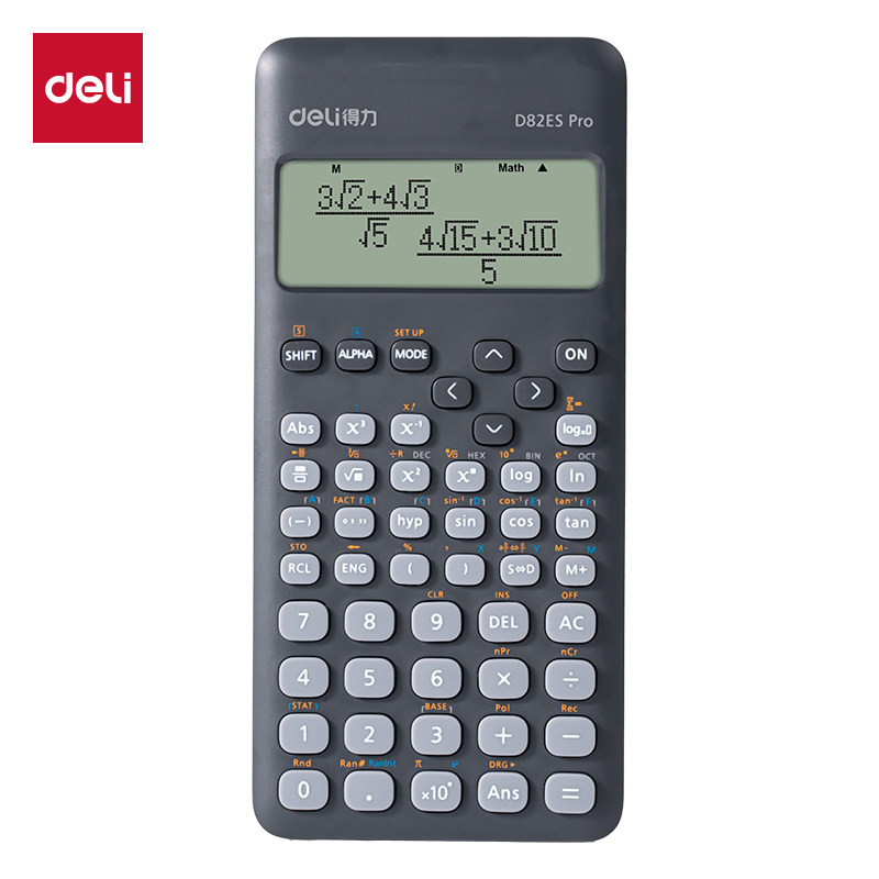 得力D82MS/D82ES pro科学计算器，办公学习新选择？-计算器-淘宝好物网