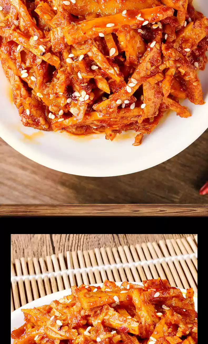 口水娃牛板筋110g袋装香辣烧烤网红大袋装解馋下酒菜即食休闲零食