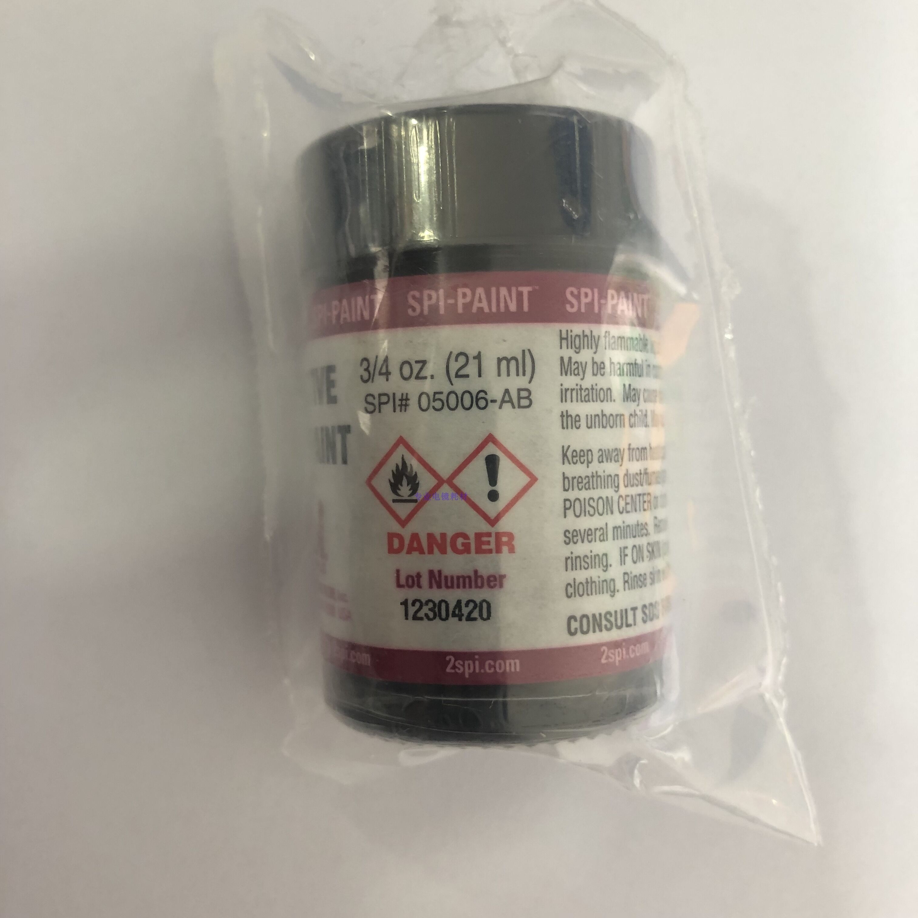 美国SPI 碳导电胶 05006-AB Carbon Conductive Paint 低温胶21ml