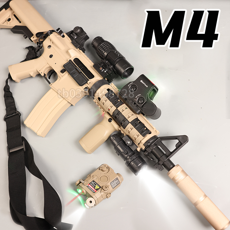 锋加盛M4CQB电动玩具枪MK8预供HK416连发突击步真人CS装备回趟