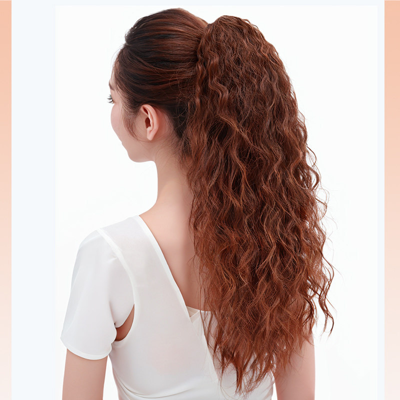 High ponytail long curly wig 👑 Transform yourself into a goddess ...