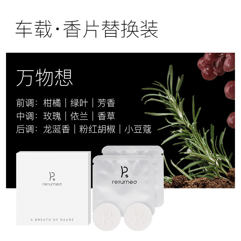RETURNED礼棠香菇GUUU车载香薰，清新旅途的秘密武器？🌟-香薰条/棒-淘宝好物网