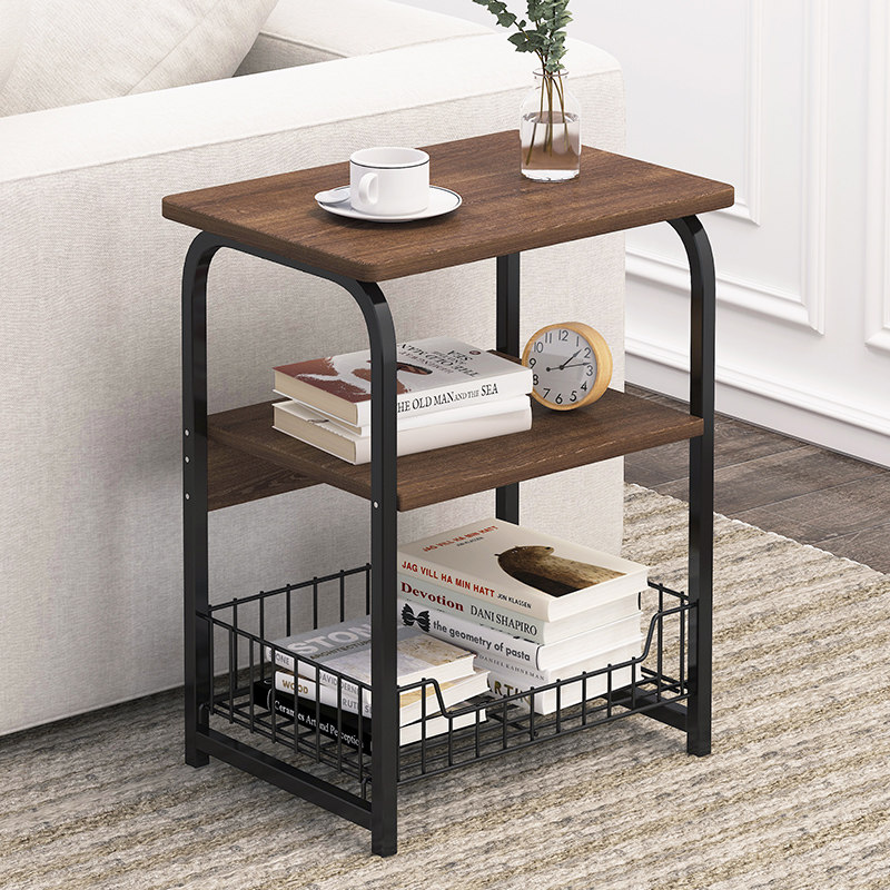 [USD 32.21] Creative Small Tea Table Bedroom Side Table Modern Light ...