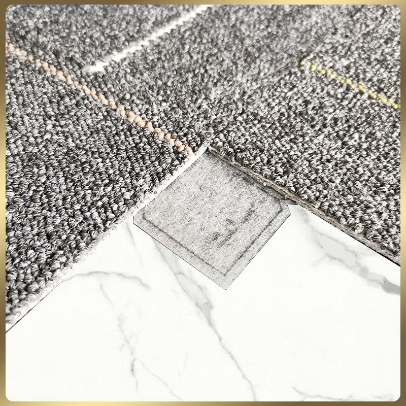 Factory direct selling square carpet patch carpet sticker can replace ...