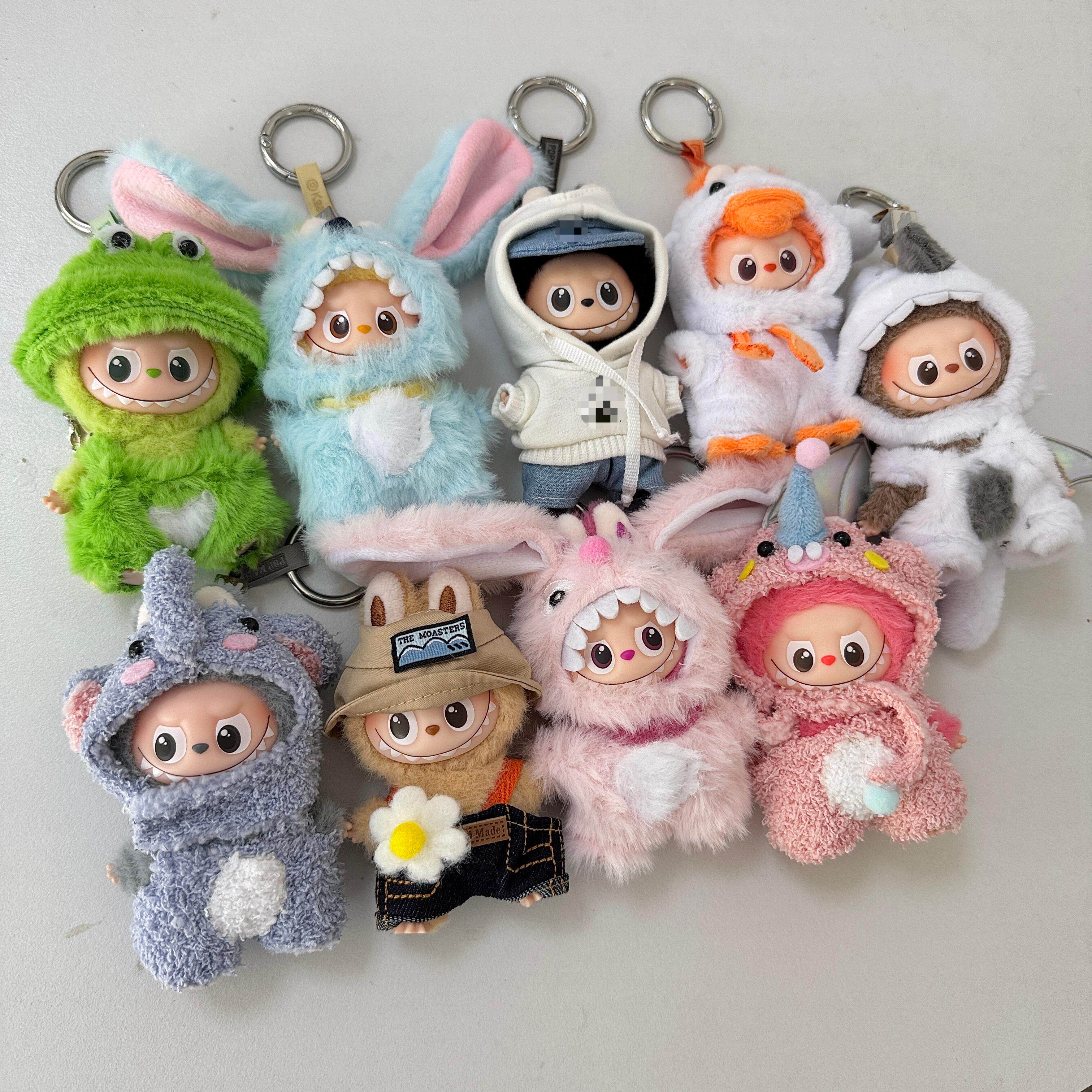 🎀 Trendy doll exclusive clothing 🎀 | Mini fourth generation labubu doll ...