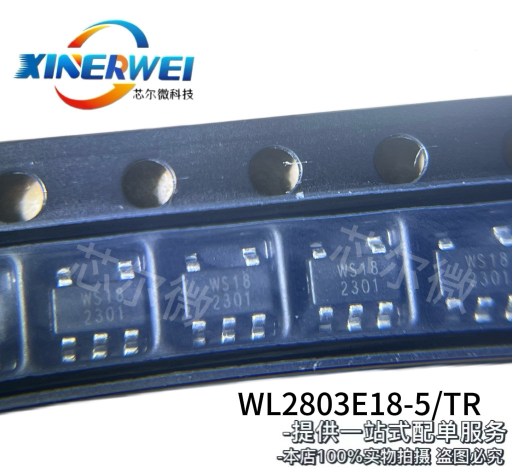 What are the characteristics of the wl2803e18-5/tr sot23-5 packaged ...