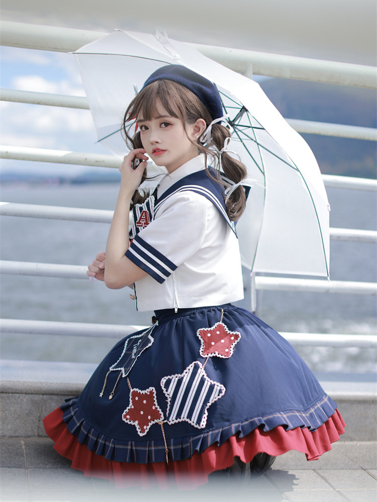 【Dear dolls】熊之原创Lolita星之爱套装，甜美少女心的终极选择💖-lolita-淘宝好物网