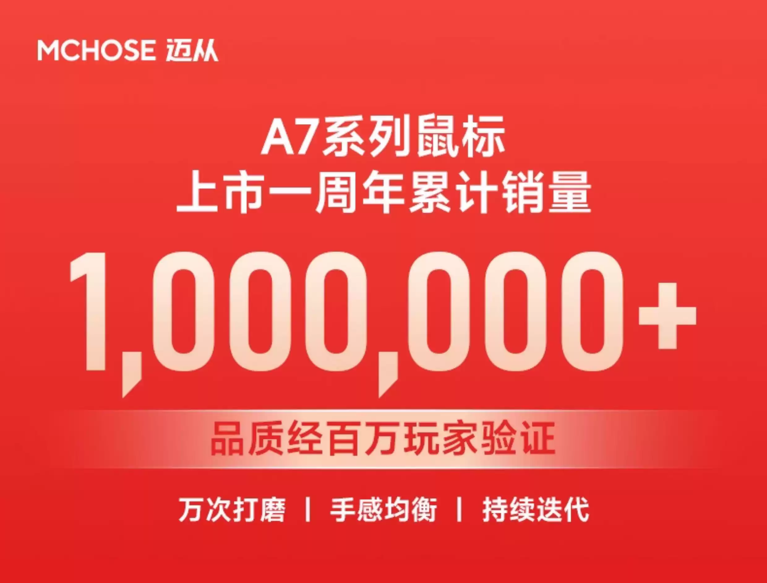 迈从A7 Pro无线滑鼠 电竞游戏三模连接 PAW3395轻量化蓝牙2.4G