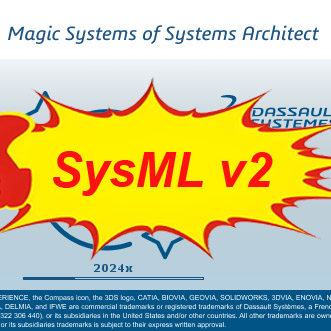 (SysML v2可用) Catia Magic Systems 系列 2024x Refresh2-Taobao