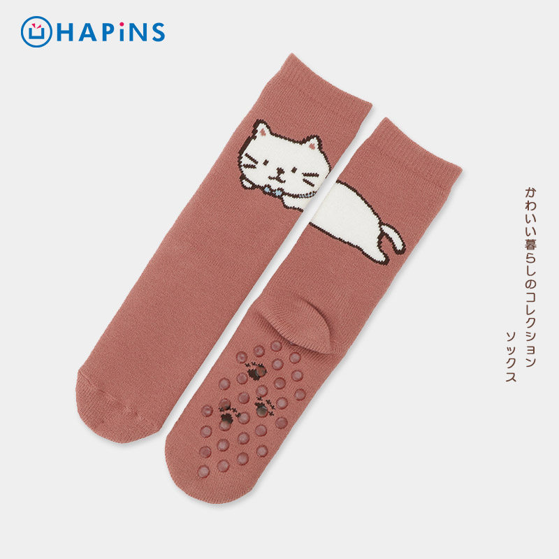 🌟 Winter warmth essentials | Hapins socks anti-freeze cat ears ...
