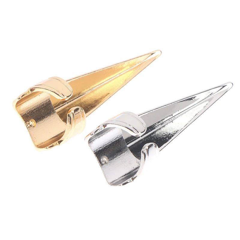 Metal Parting Finger Tip Ring Hair Sectioning Comb: 打造完美发型的秘密武器！-拆信刀-淘宝好物网