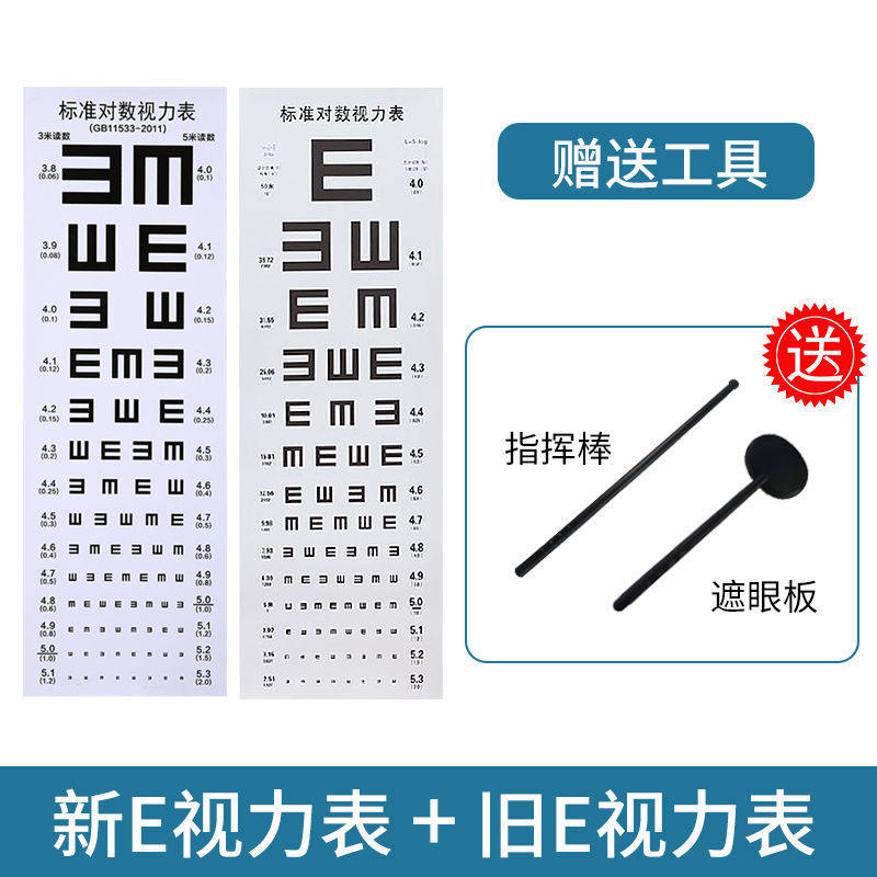[USD 7.75] International standard vision test chart for the visual test ...