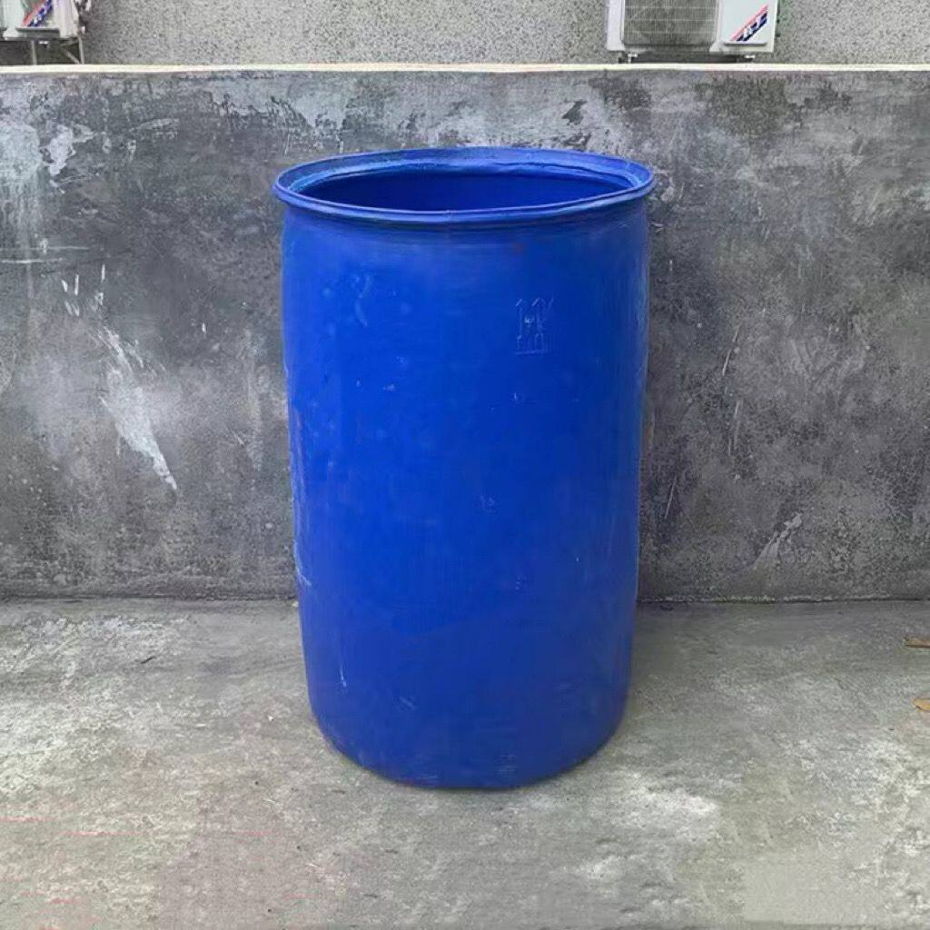 Turning 200l waste chemical drums into water storage masterpieces! blue ...