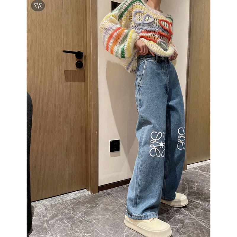 Spring New Entry Light Luxury Niche Street Pants ing High Street Trendy ...