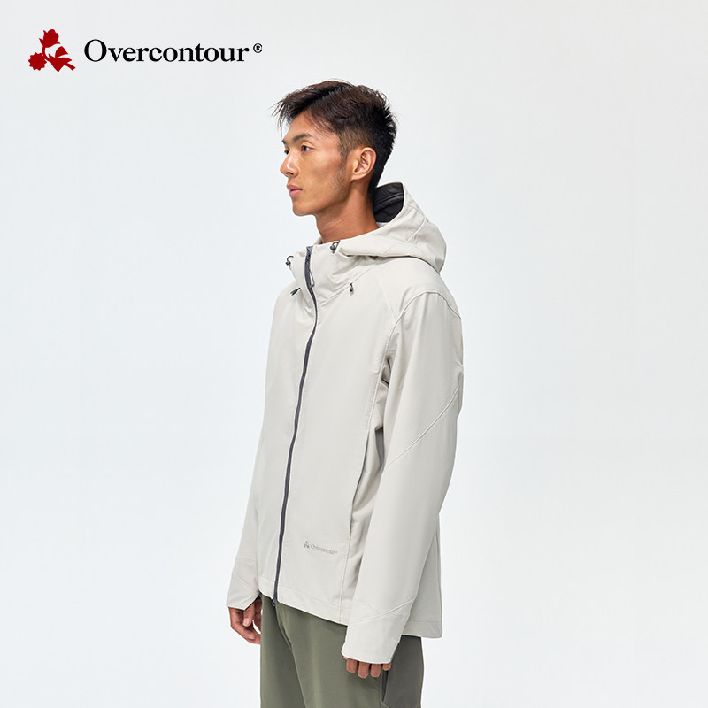 🔥秋冬户外抗风新宠！梅里Overcontour等线软壳夹克让你酷帅出街！👨‍🚀🍂-软壳衣-淘宝好物网