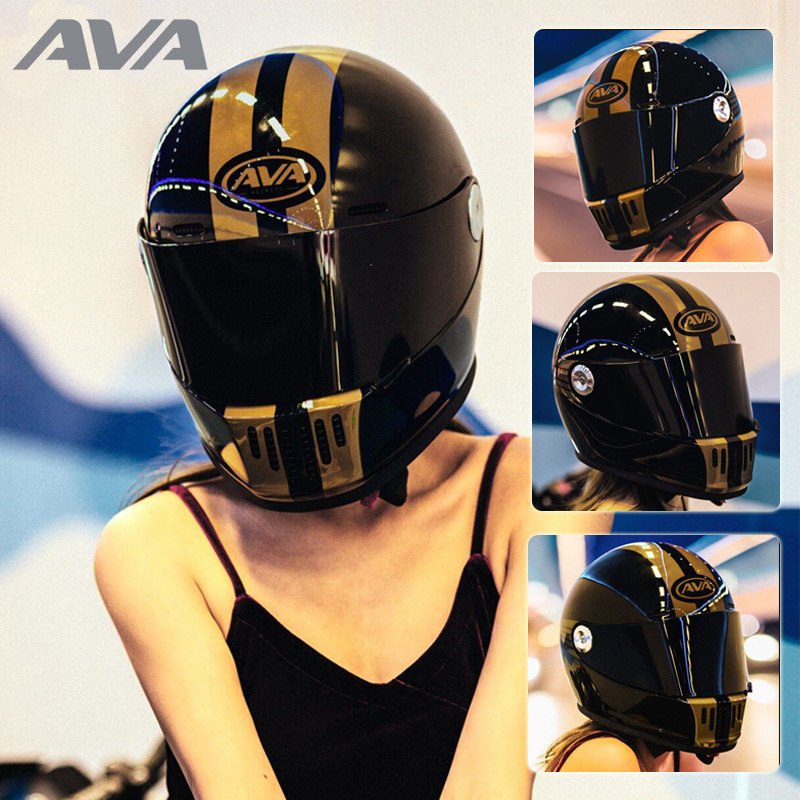 [USD 769.41] AVA Dynasty Helmet Carbon Fiber Motorcycle National Trend ...