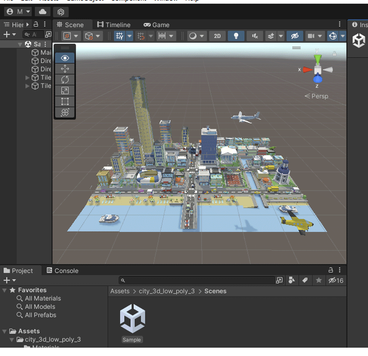 Unity3D卡通城市建筑高楼商店街道U3D场景city 3d low poly 3 1.0 - 场景模型 - 绘图狗-设计灵感素材集散地