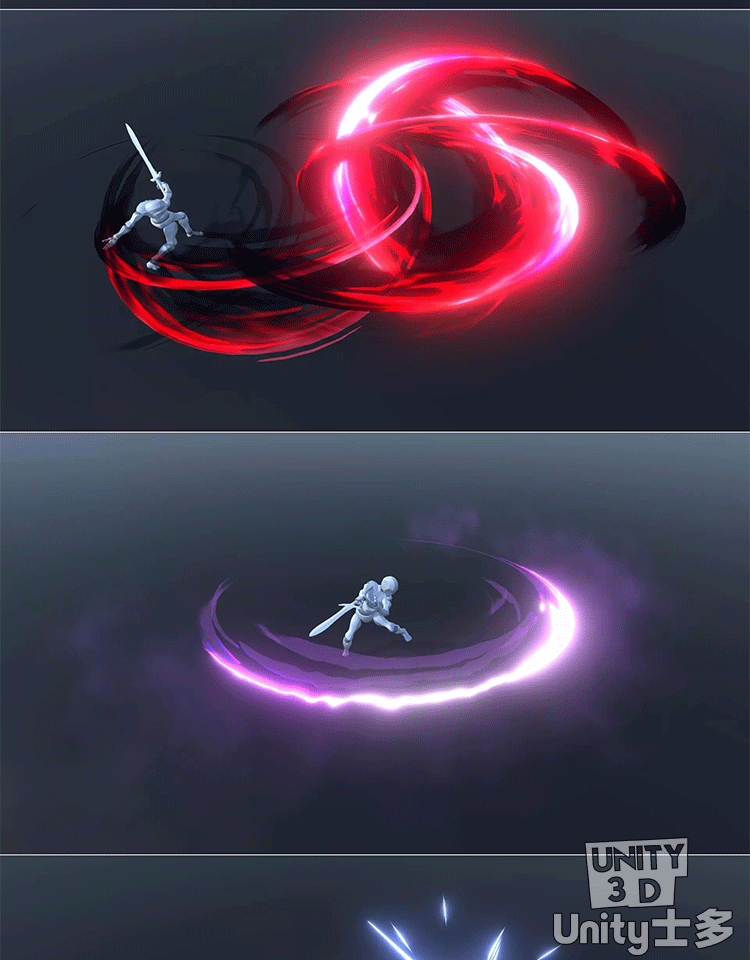 Unity3D卡通打斗战斗挥剑刀光特效粒子Sword slashes PRO 2.0.1 - 粒子特效 - 绘图狗-设计灵感素材集散地