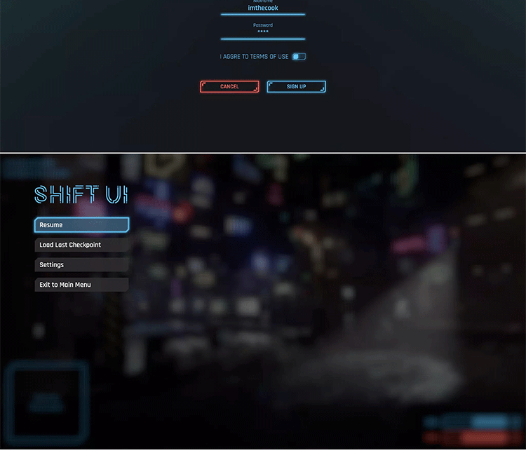 Unity3D科幻未来游戏UI界面Shift - Complete Sci-Fi UI v2.0.8 - 其他 - 绘图狗-设计灵感素材集散地