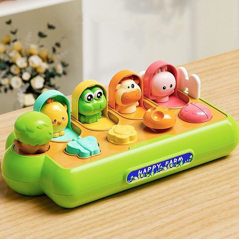 A must-have for early education, a fun and educational peek-a-boo pop ...