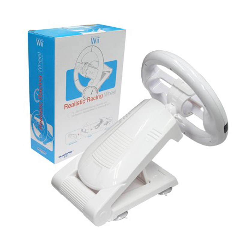 [USD 24.55] Nintendo Wii handle steering wheel The base Mario racing ...