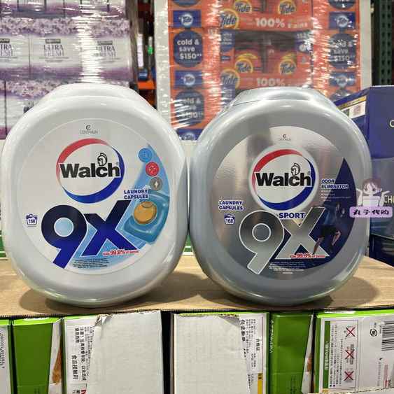 上海Costco代购Walch威露士9X除菌洗衣凝珠168粒：告别汗臭，运动型净衣神器！💪 -洗衣凝珠-淘宝好物网