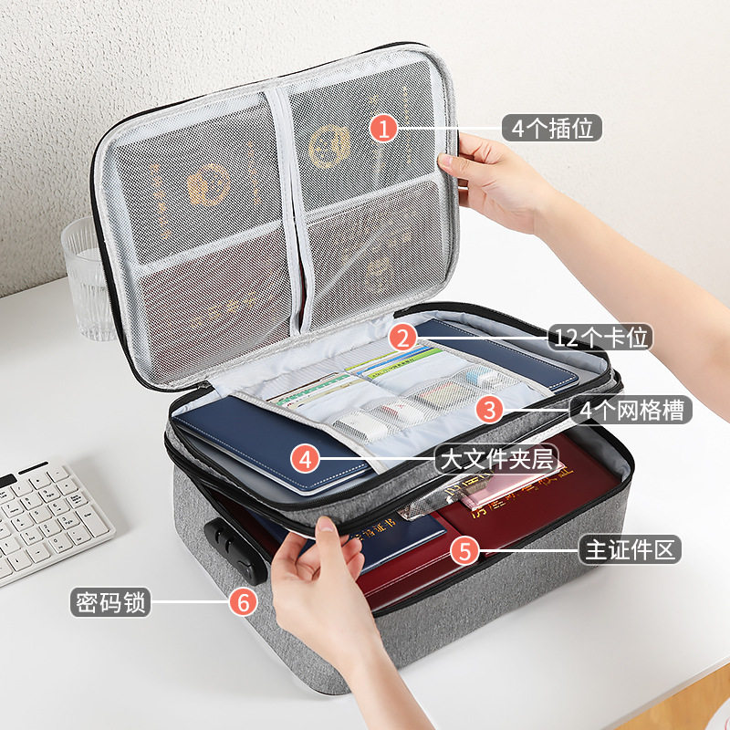 MUJIE证件收纳包，如何优雅管理你的每一份重要文件？-证件收纳盒-淘宝好物网