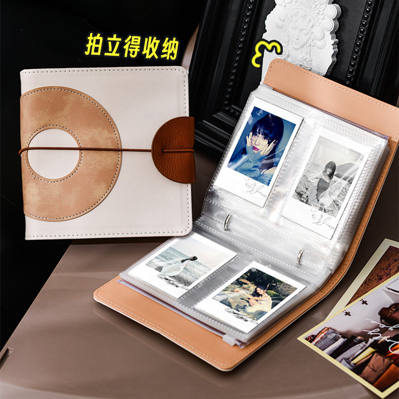 3inch leather polaroid photo album, your exclusive memory book 📚