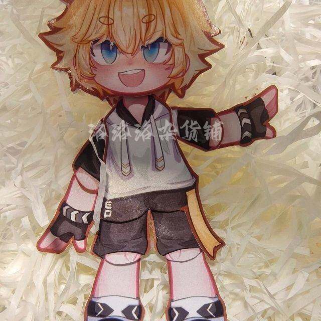 Concave-convex world movable puppet paper man material anmixiu jinlei ...