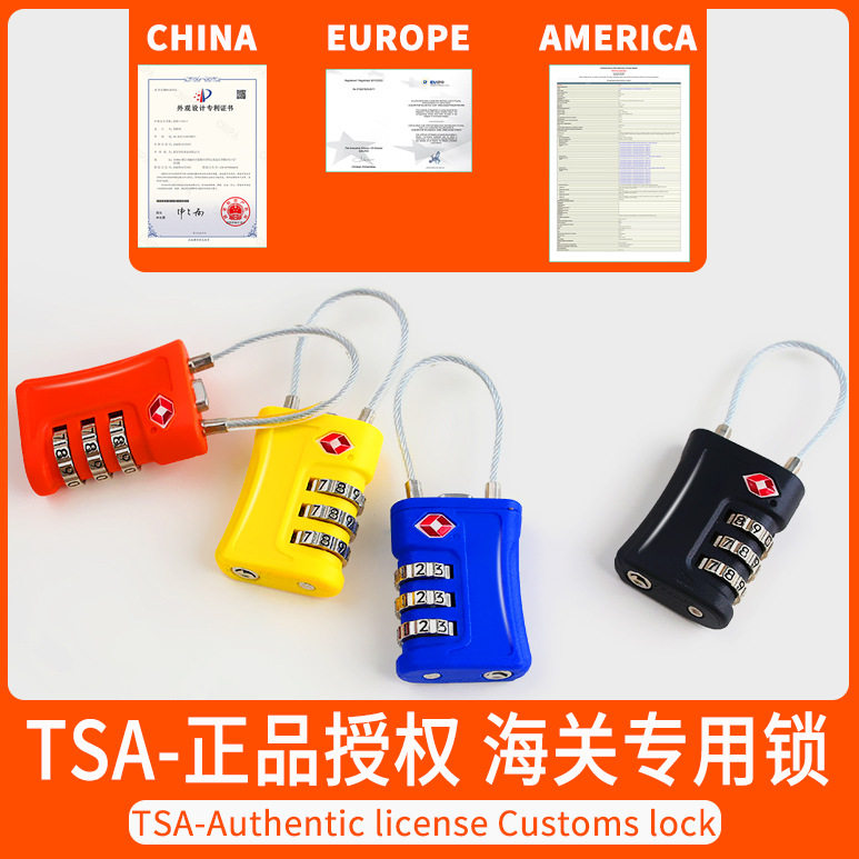 Tsa combination lock luggage lock 🔍 Essential for safe travel, breeze ...