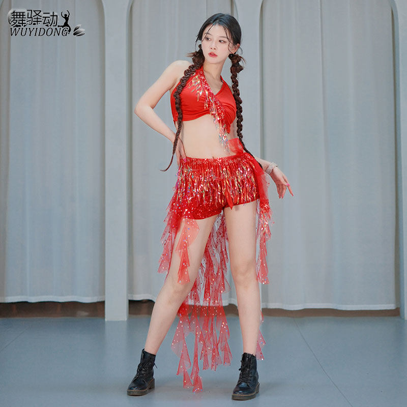 🔥 Dance station's jazz babe stage outfit: ignite the summer show! 💃