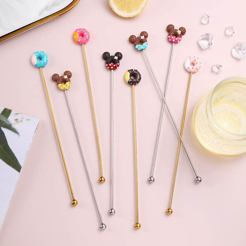 Creative stirring sticks make every drink full of childlike innocence ...