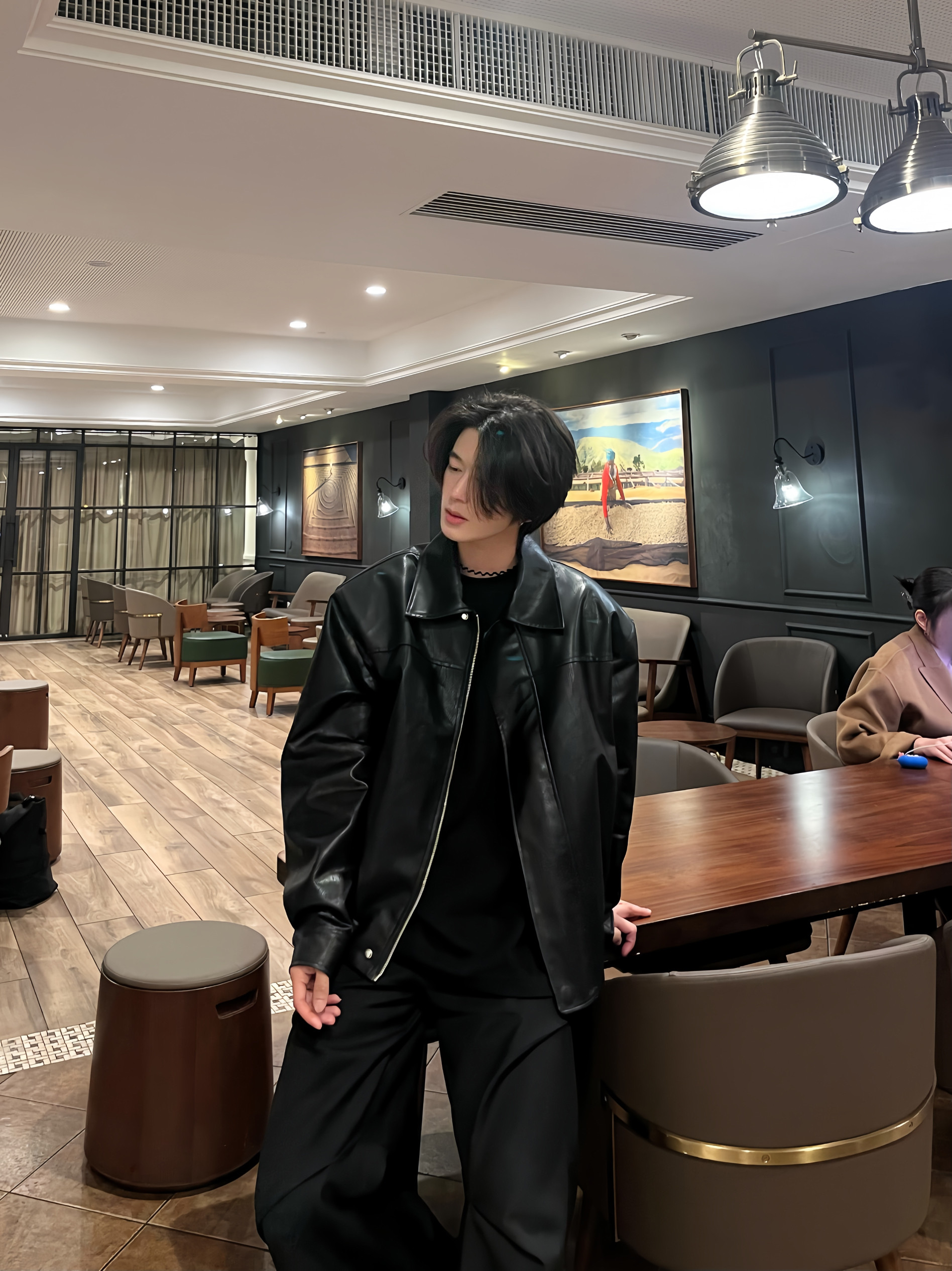 JICHUAN YEP原创24新款cleanfit韩系简约短款男女同款痞帅外套