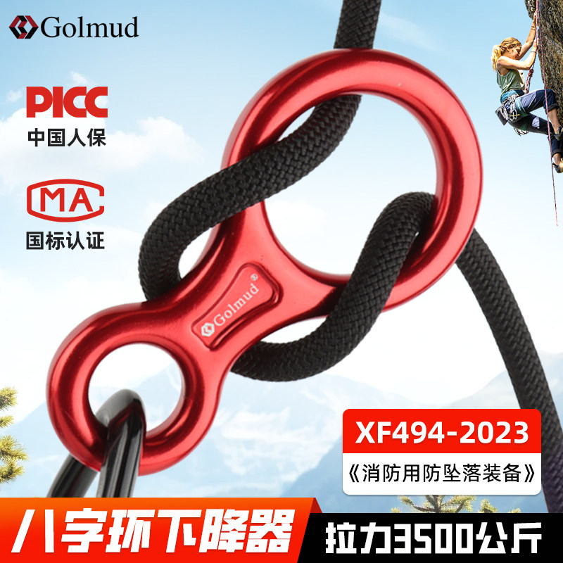 户外探险者的福音！Golmud八字环下降器，你真的了解它吗？-下降器-淘宝好物网
