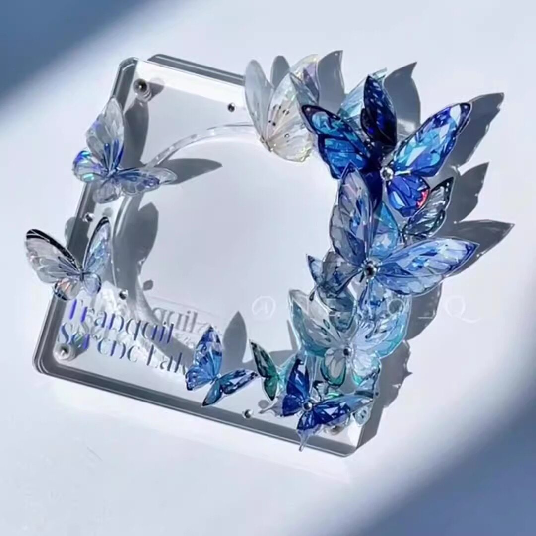 Hit style gu mei butterfly acrylic brick display frame: A must-have for ...