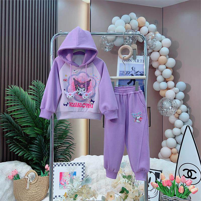 Youqu Bala Clearance Girls' suit Autumn and Winter 2023 New Children's ...