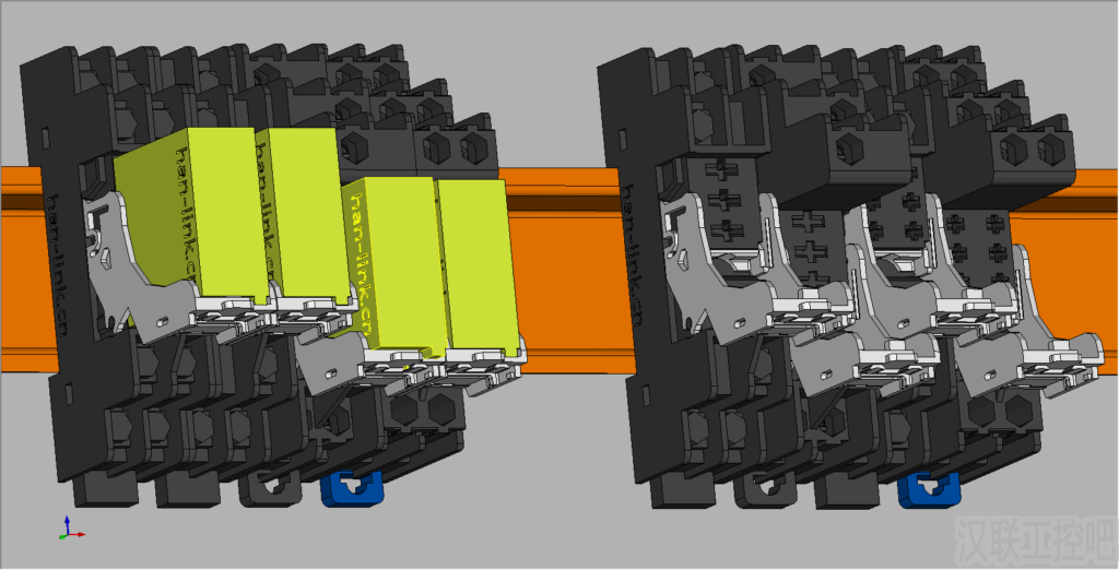 EPLAN部件库-IDEC和泉 RJ系列薄型可插拔继电器EDZ 3D