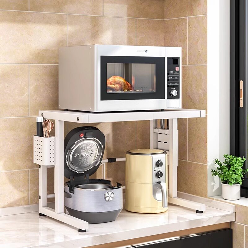 Retractable microwave oven rack: one rack for storage, super space ...