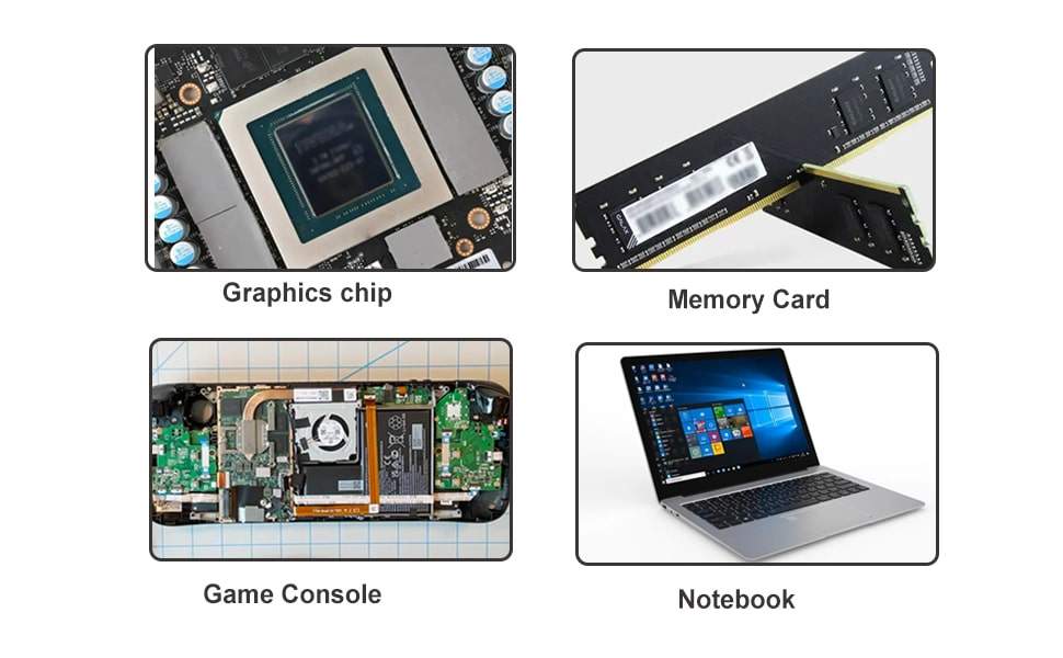 Honeywell ptm7950 0.2mm 8.5w/mk cpu ve gpu yüksek performanslı cihazlar ...