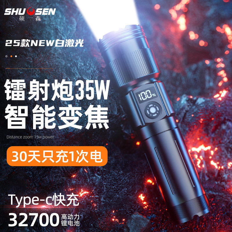 Shuosen high-intensity rechargeable flashlight review: an outdoor ...