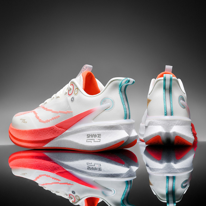 正品赤兔8pro跑鞋男冬季流行碳板跑步鞋大童学生飞电5C减震运动鞋