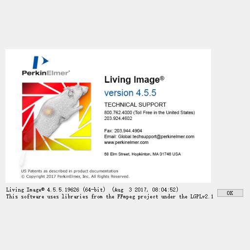 Living Image 4.5 动物成像软件 一机一码 永久激活 包安装 win
