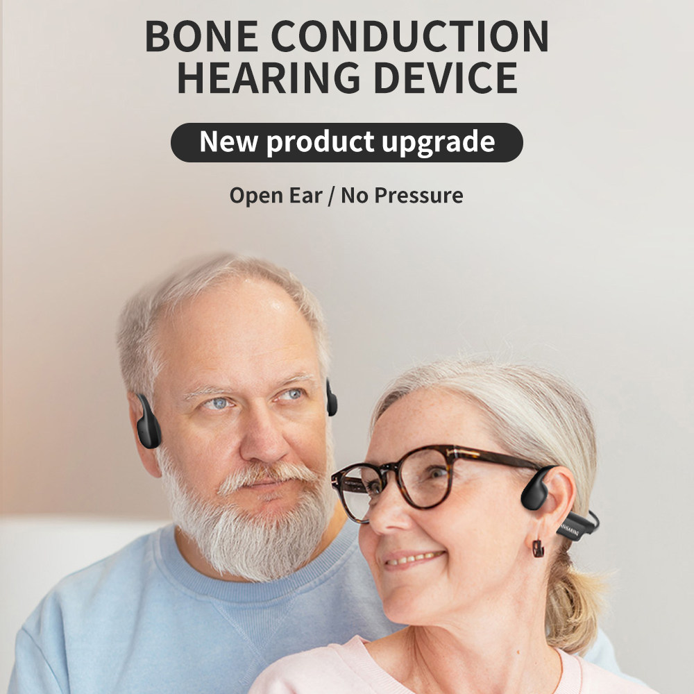 Hearing aids for deafness Bone conduction hearing aid for el