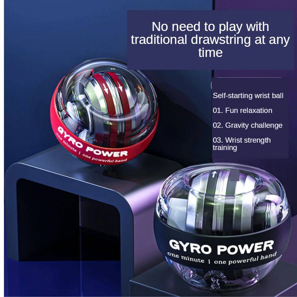 Купить LED Powerball Gyroscopic Power Wrist Ball Self-starting Gyro в ...