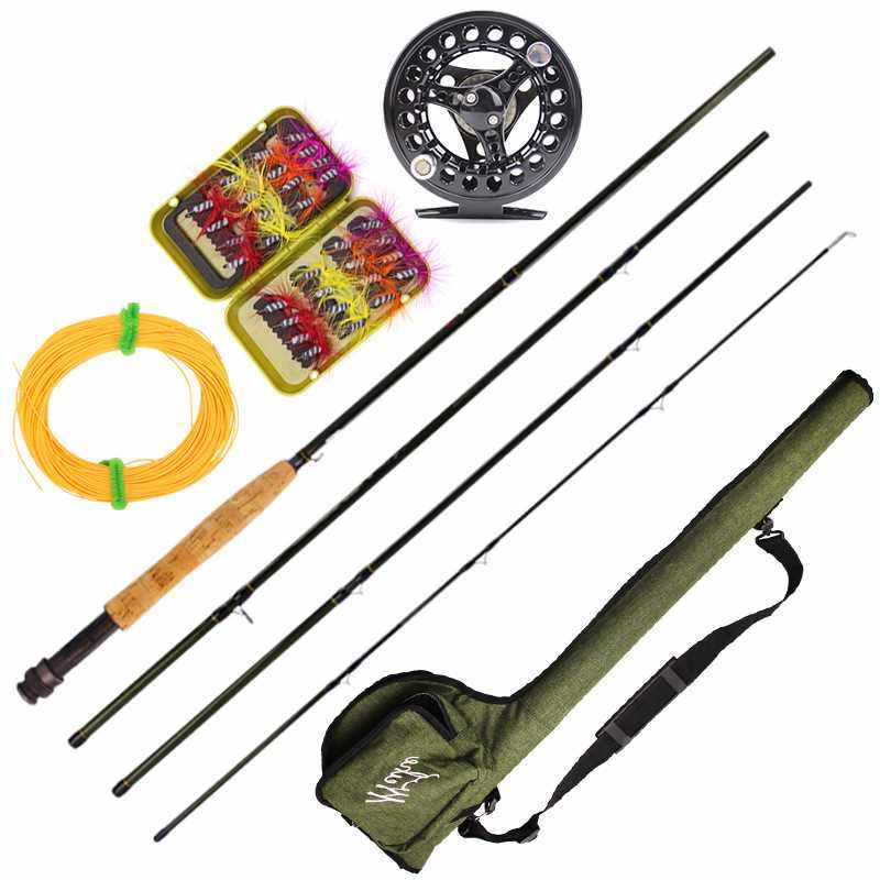 Wei and fly fishing rod fly wheel set 2.7 meters high carbon