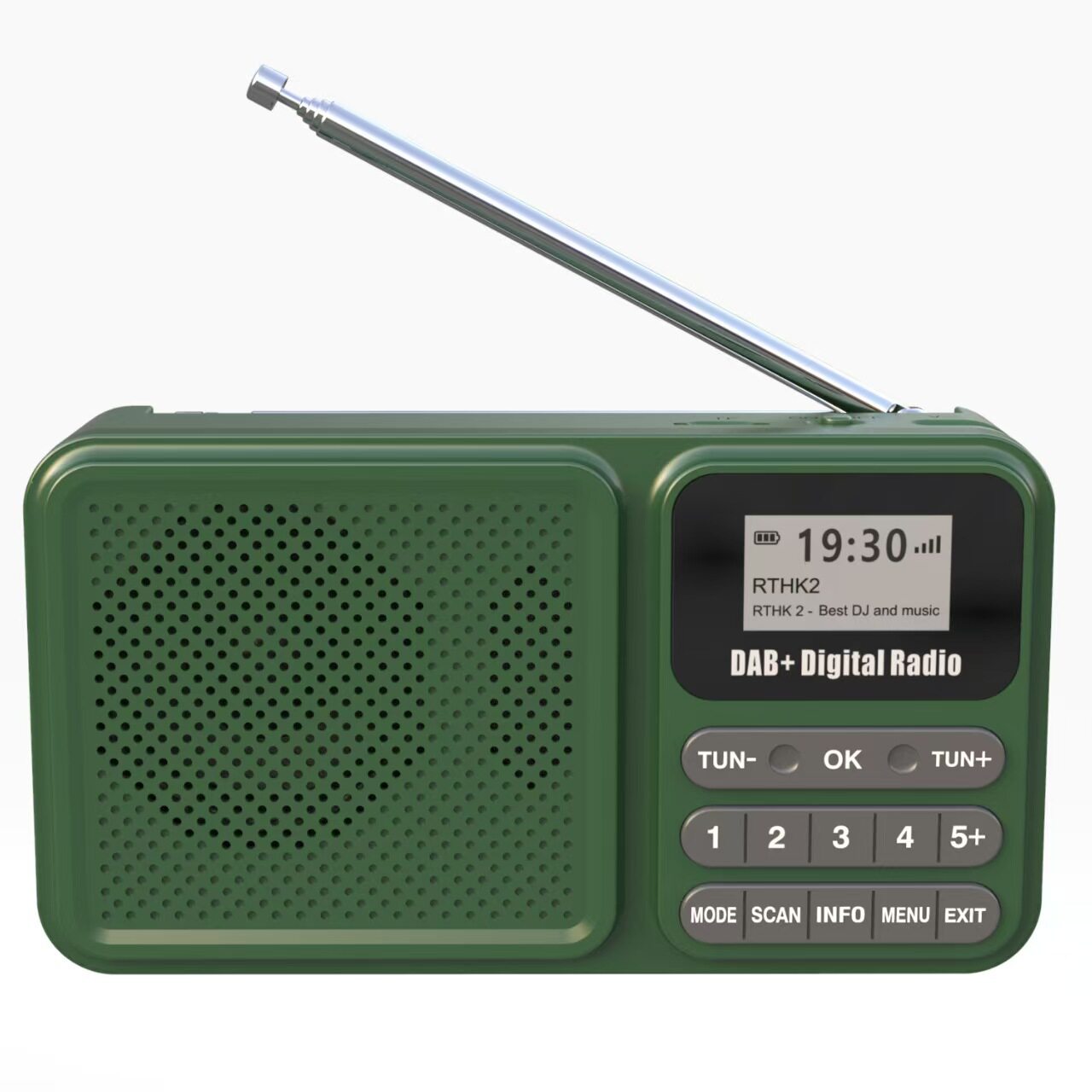 🌟 Portable music companion, solar charging! european dab radio 🌟
