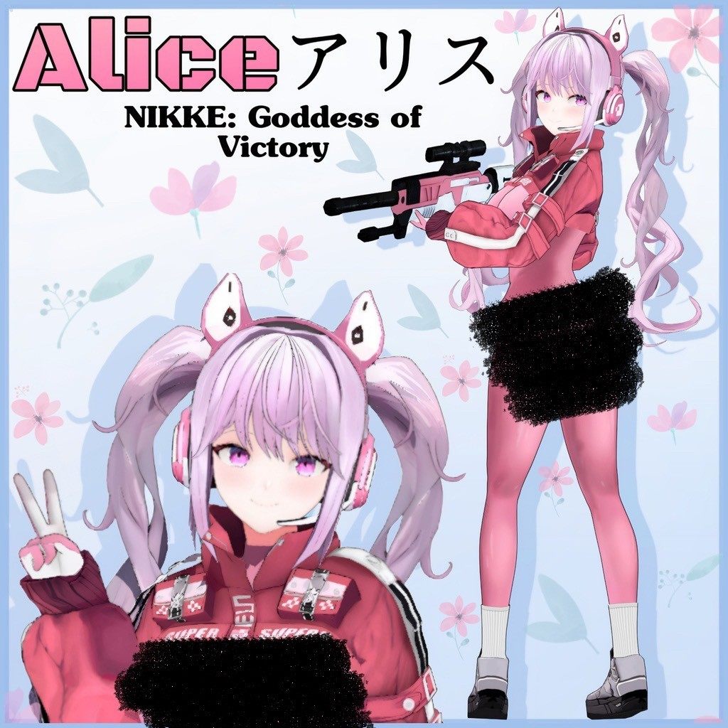 VRChat模型 VRM模型 NIKKE-Taobao Singapore