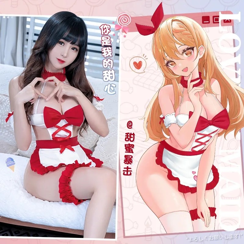 兔女郎圣诞节情趣内衣制服诱惑激情套装2023新款性感免脱睡衣cos-Taobao